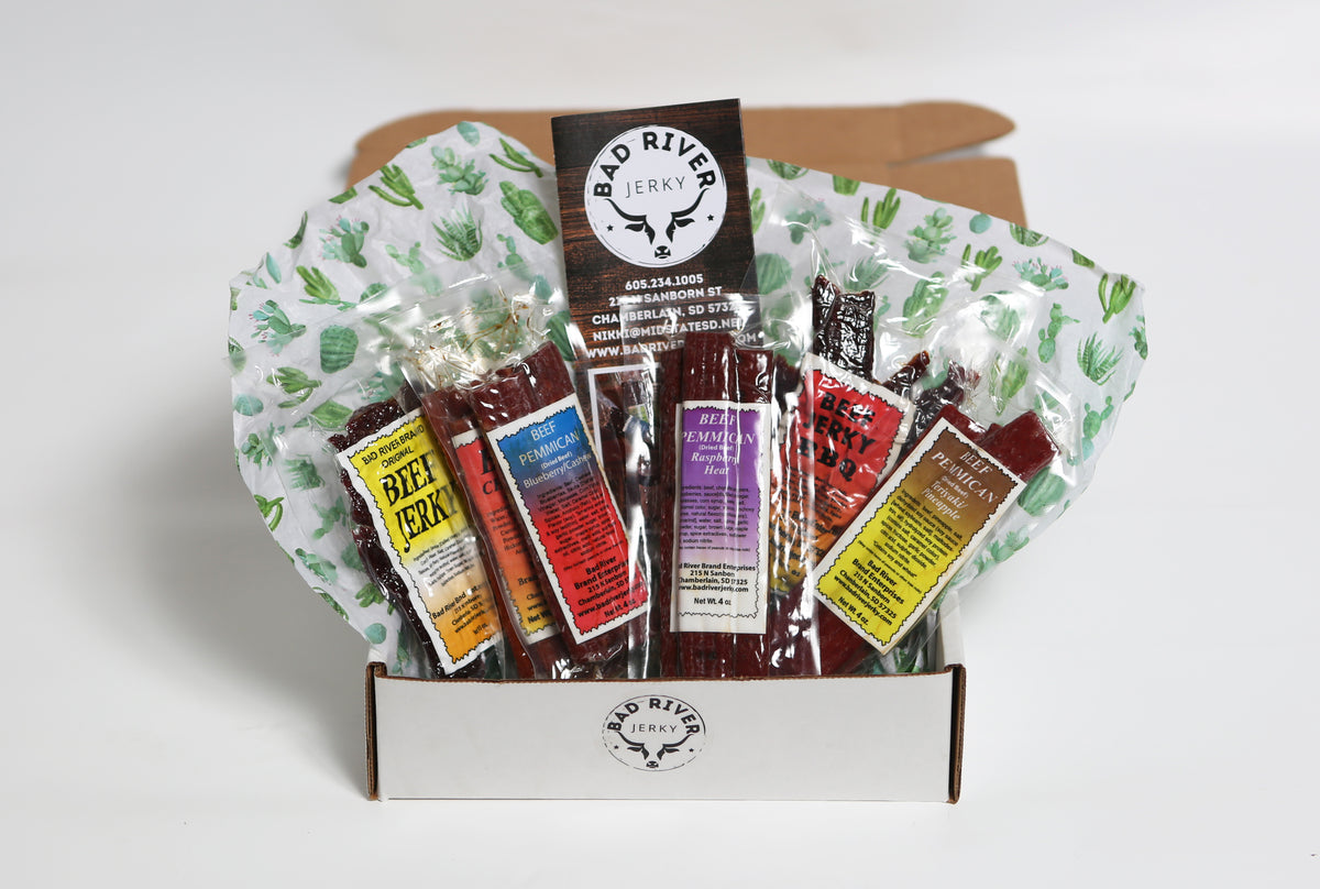 Variety Jerky Subscription Box | badriverjerky