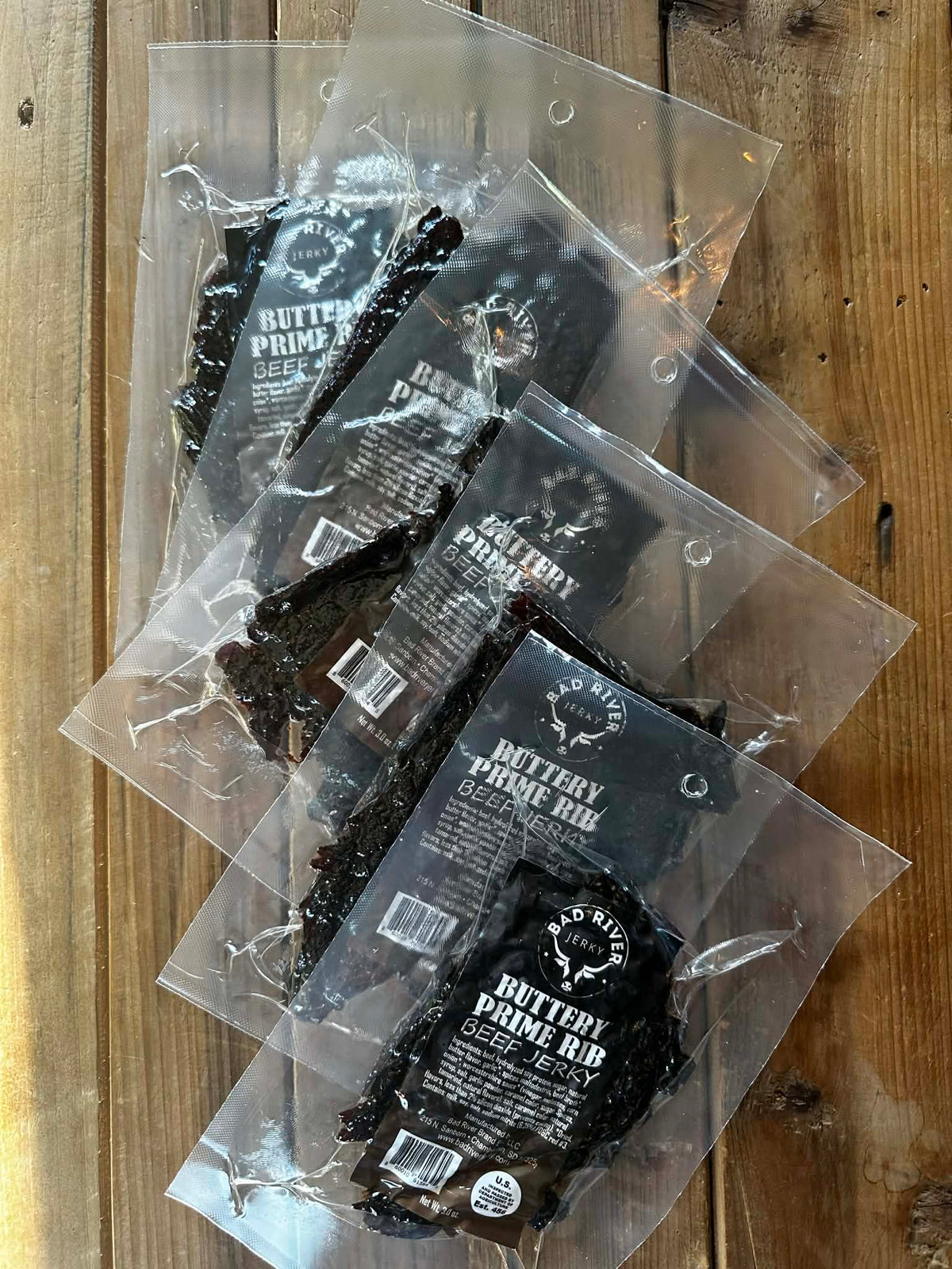 Buttery Prime Rib Beef Jerky - Gourmet Premium Flavor | Bad River Jerky ...